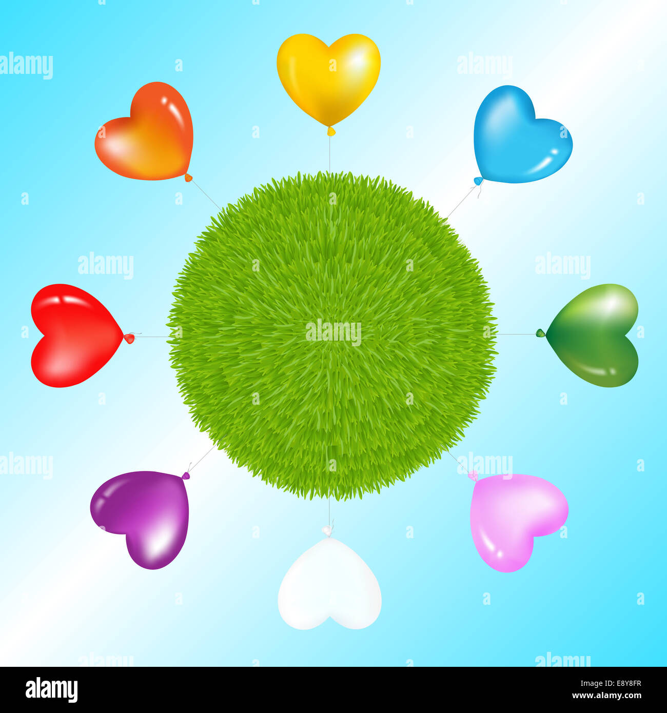 Realistic grass vector Cut Out Stock Images & Pictures - Alamy