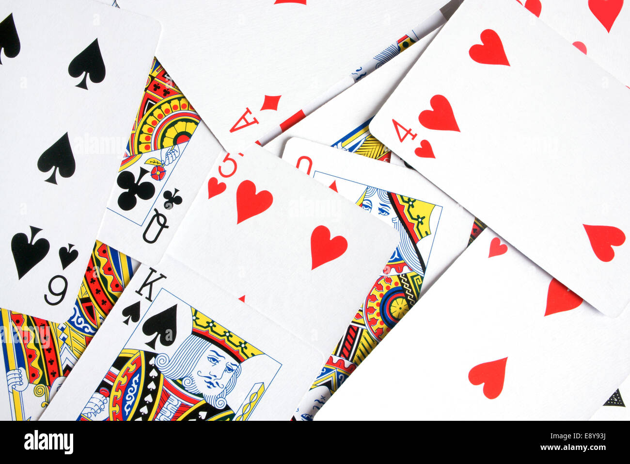 Playing cards backdrop hi-res stock photography and images - Alamy