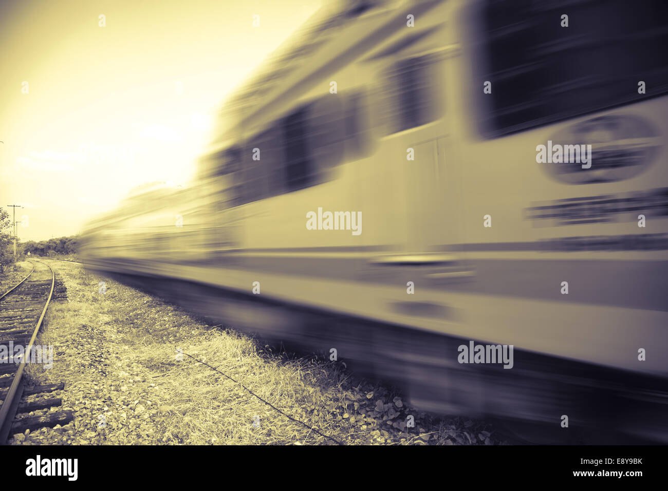 train motion blur Stock Photo - Alamy