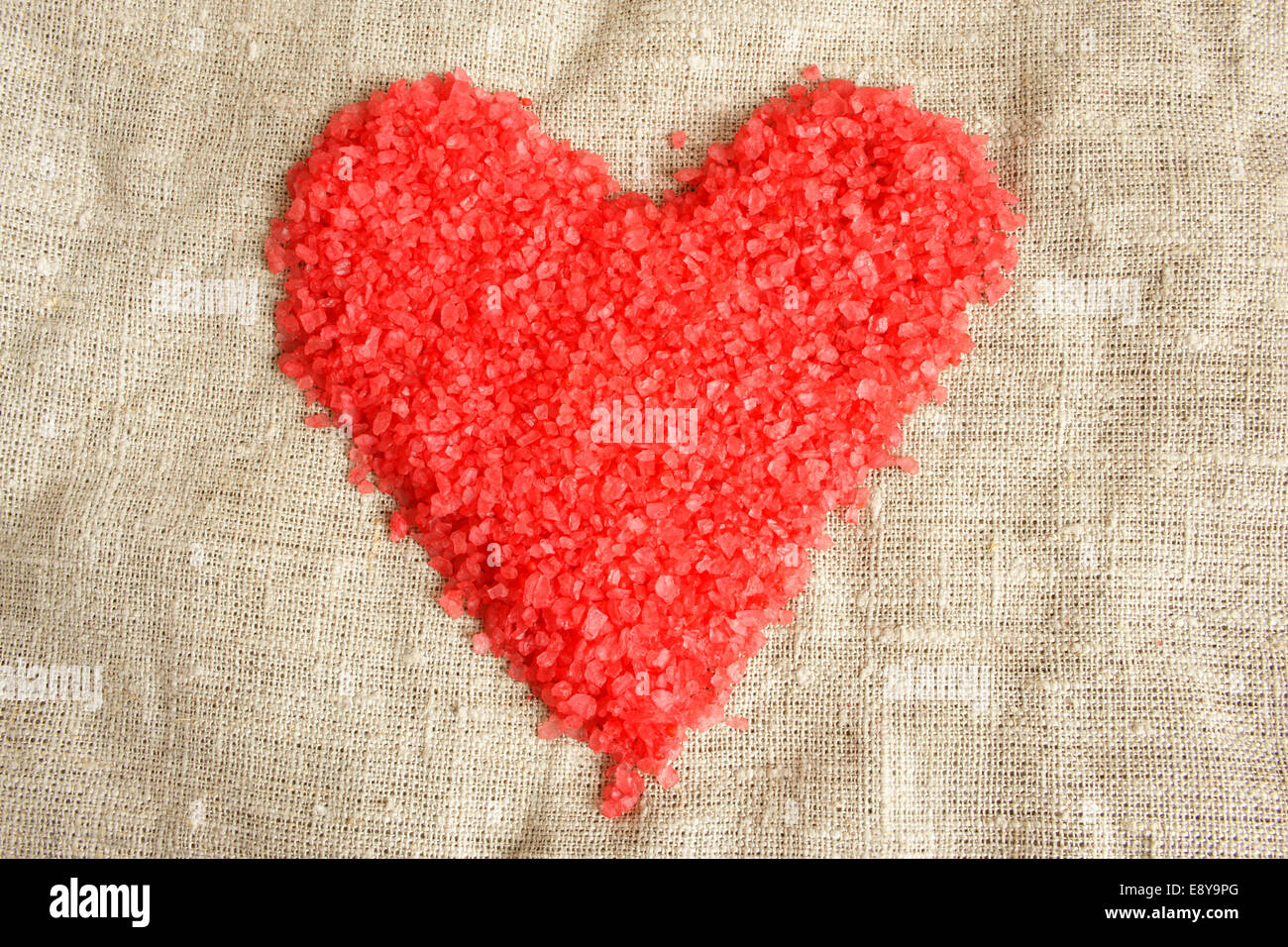Heart of salt hi-res stock photography and images - Alamy