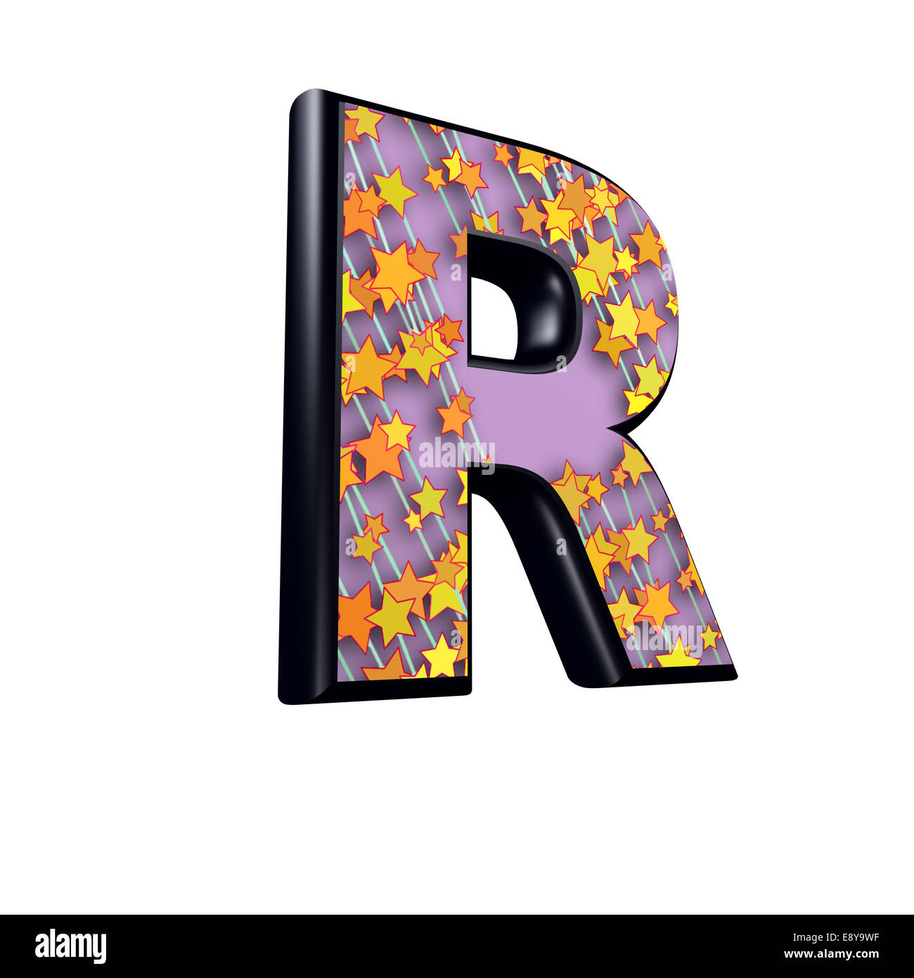 Decorative capital letter r hi-res stock photography and images - Alamy