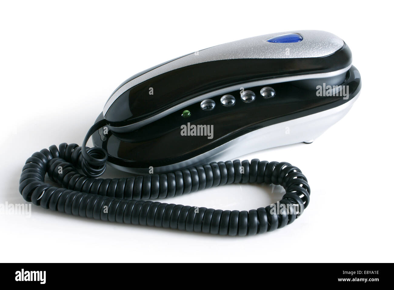 Black telephone lead hi-res stock photography and images - Alamy