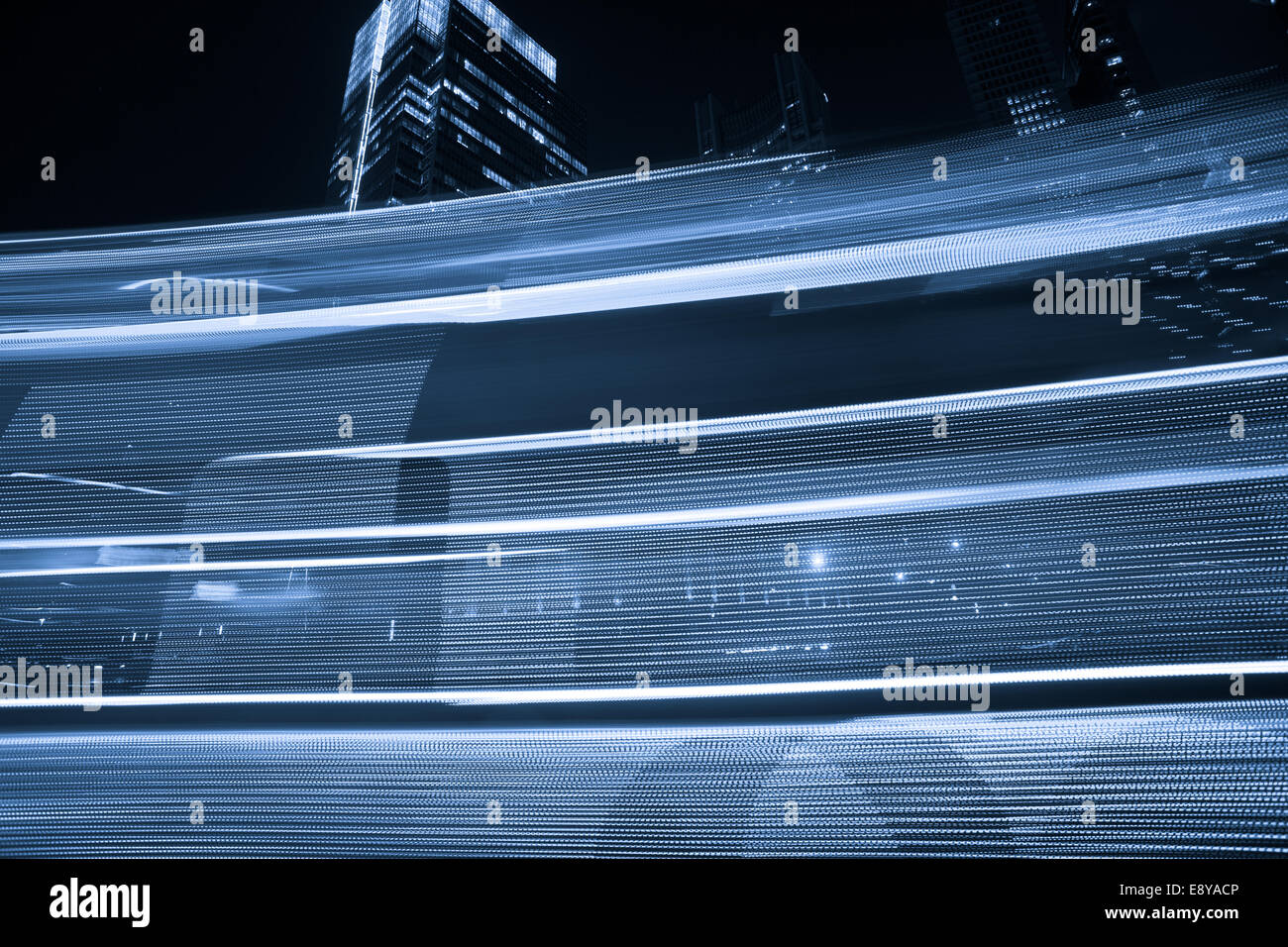 Light trails transport metro city hi-res stock photography and images ...