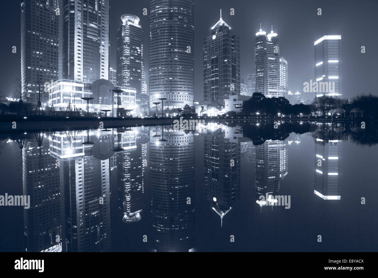 night view of shanghai Stock Photo - Alamy