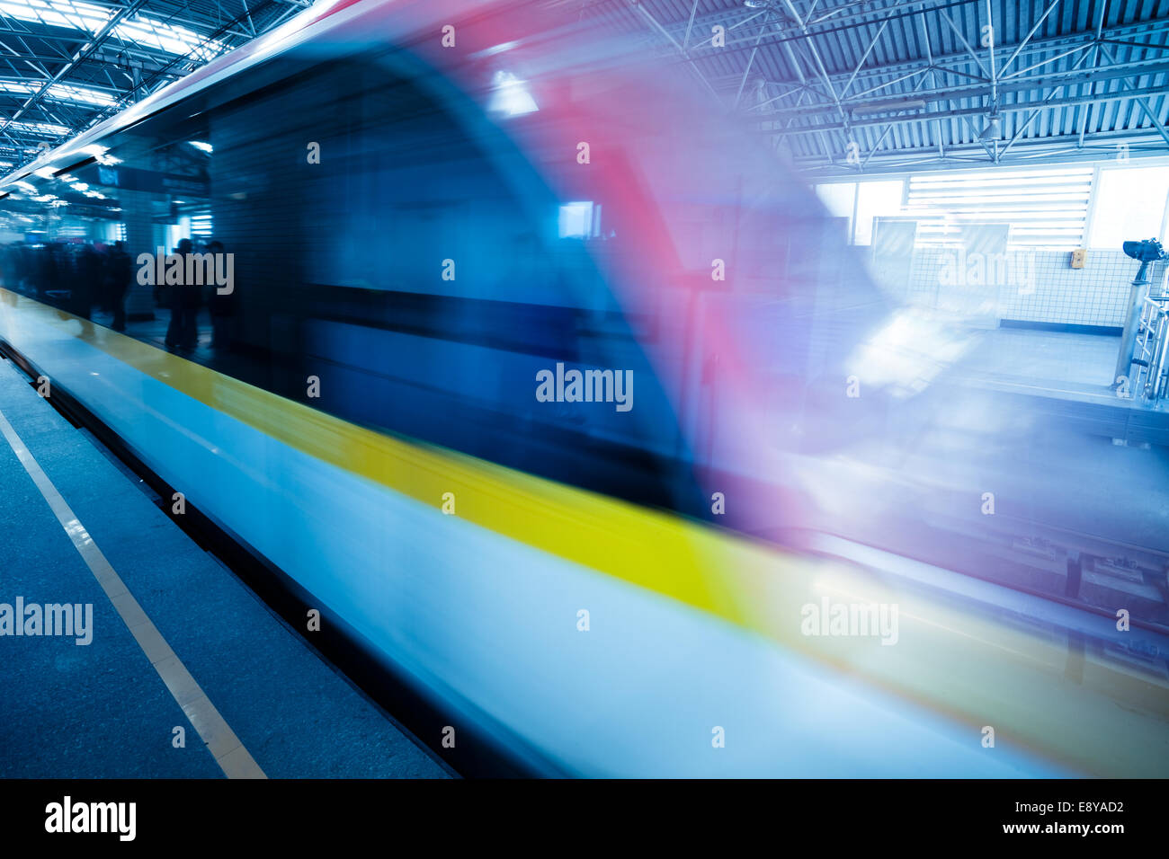 train motion blur Stock Photo - Alamy