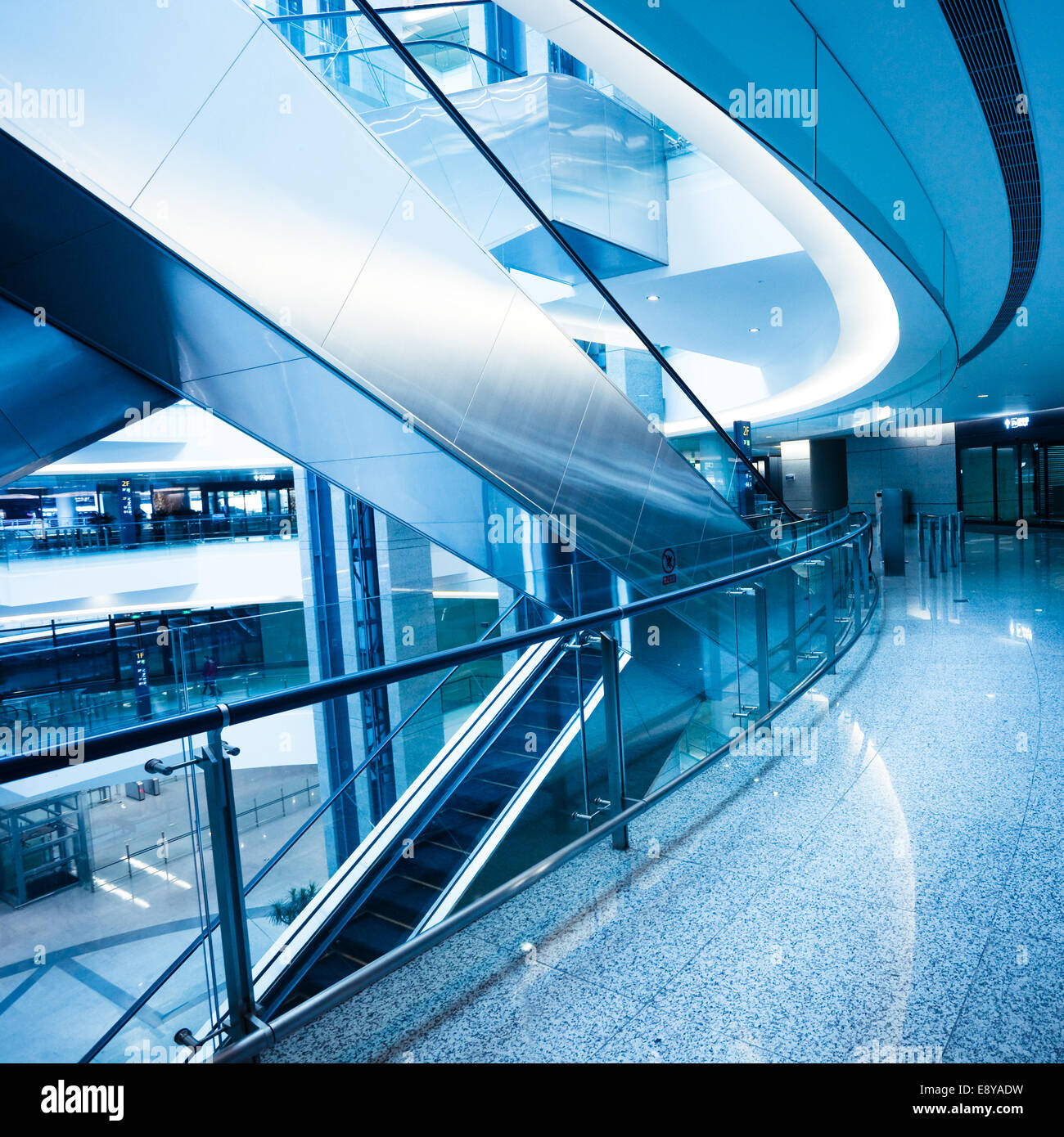 interior of modern building Stock Photo - Alamy