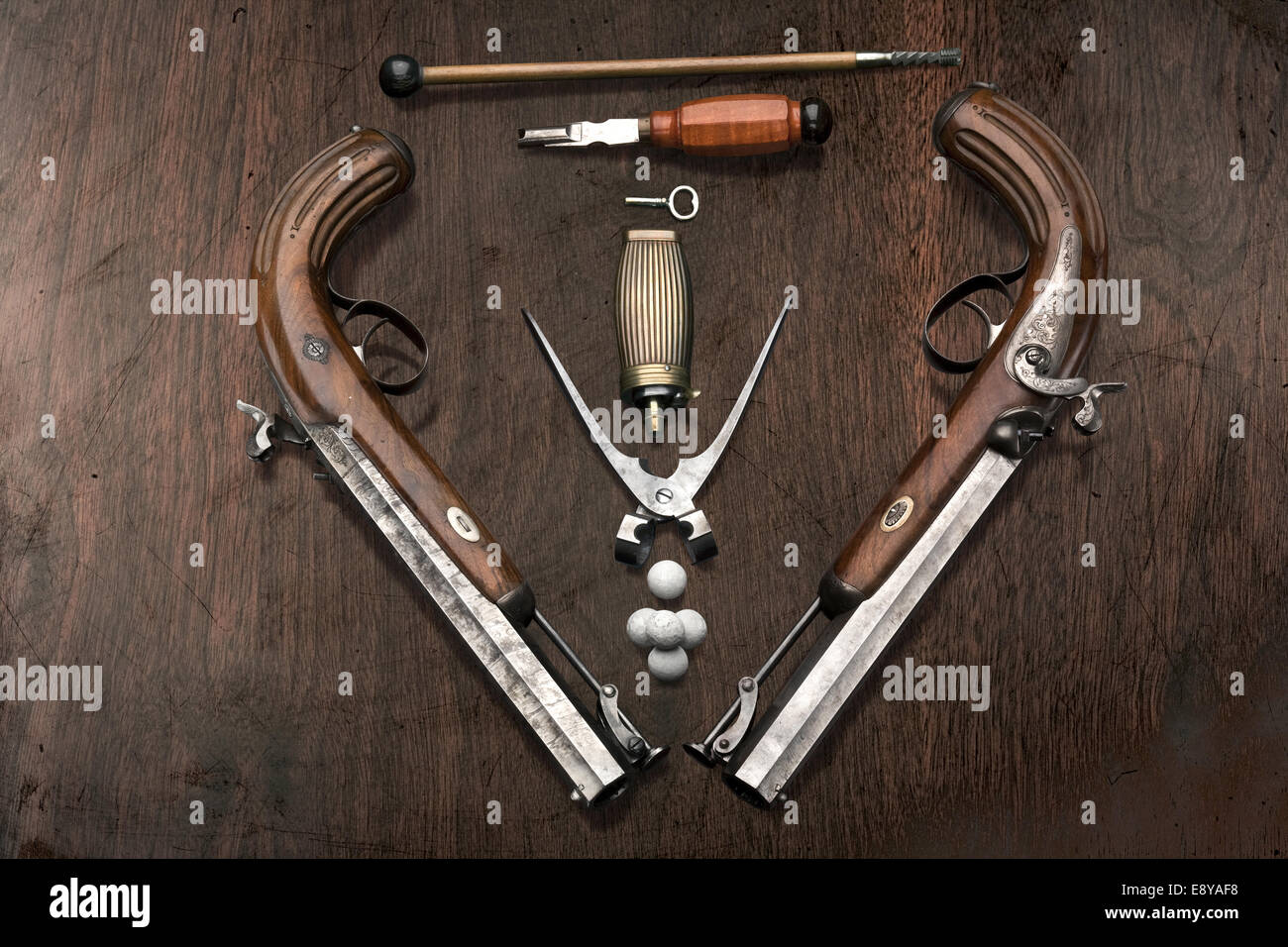 Dueling hi-res stock photography and images - Alamy