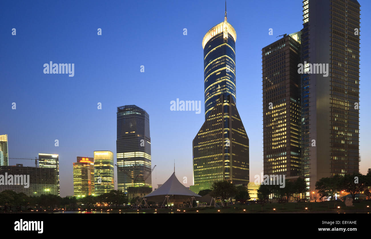 night view of shanghai Stock Photo - Alamy