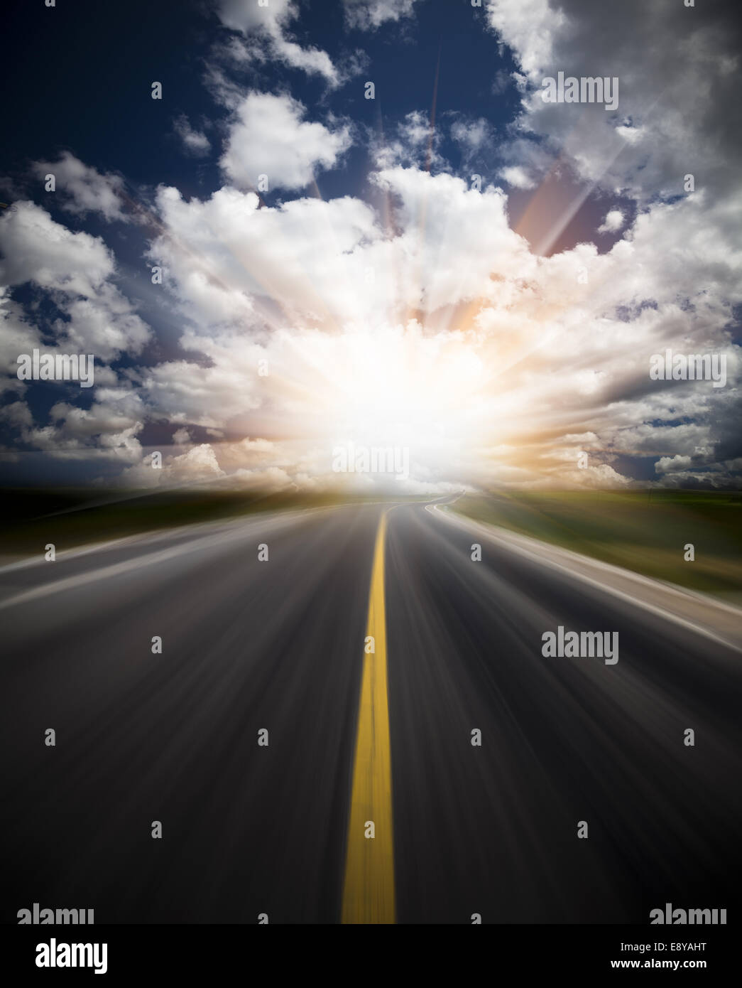 Road race route hi-res stock photography and images - Alamy