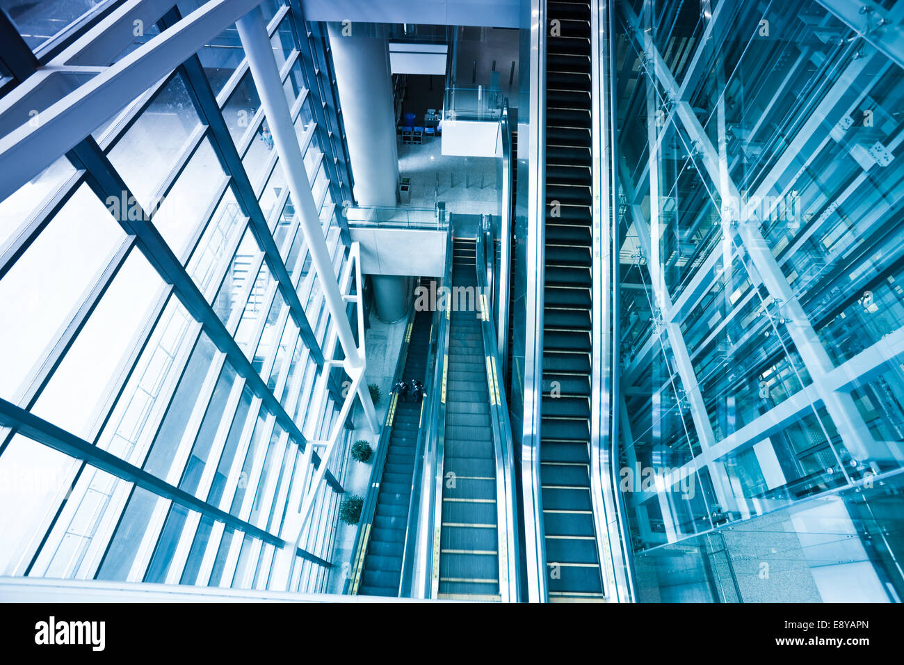 interior of modern building Stock Photo - Alamy