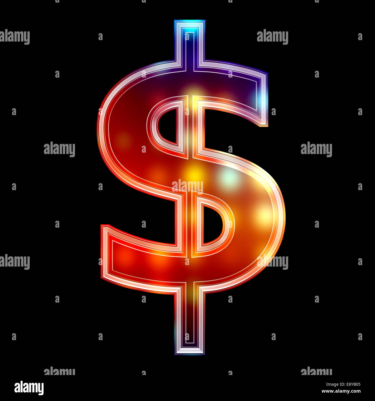 3d currency sign hi-res stock photography and images - Alamy