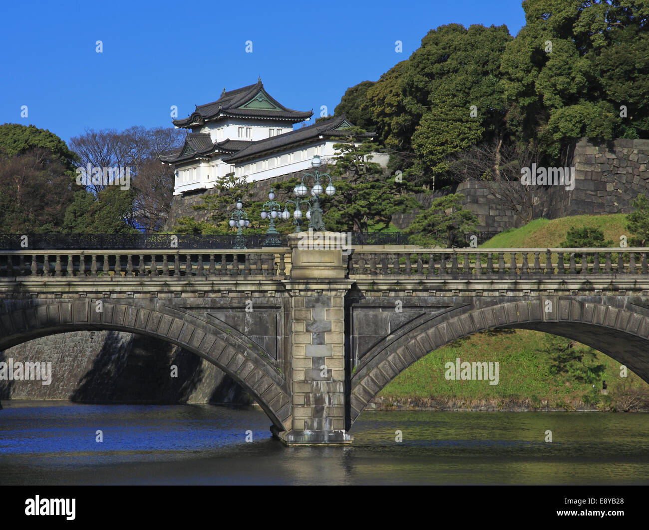 the bridge of a country in japan Stock Photo - Alamy