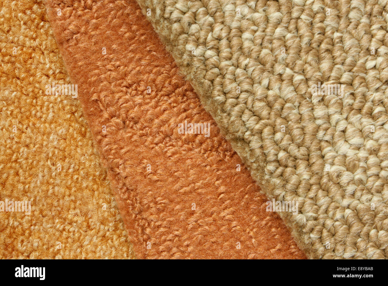 Samples of collection carpet Stock Photo - Alamy