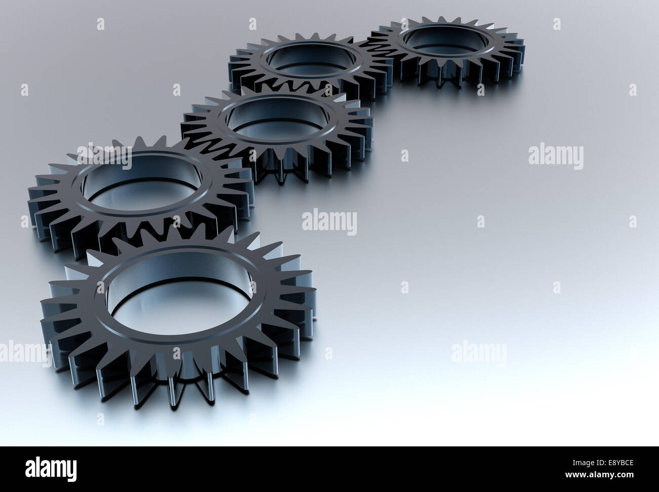 Gears 3d isolated hi-res stock photography and images - Alamy
