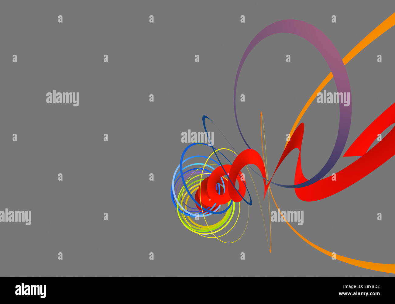 modern background with colored swirls Stock Photo - Alamy