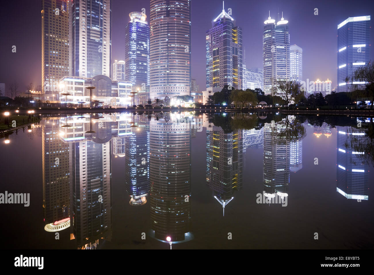 night view of shanghai Stock Photo - Alamy