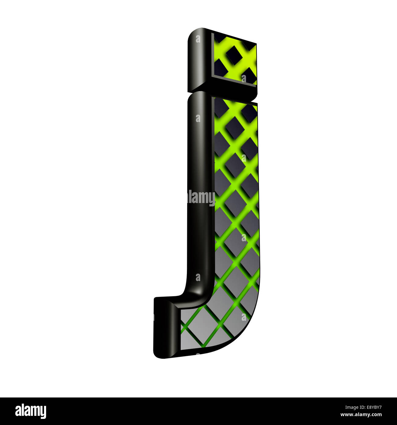 Green letter j hi-res stock photography and images - Alamy
