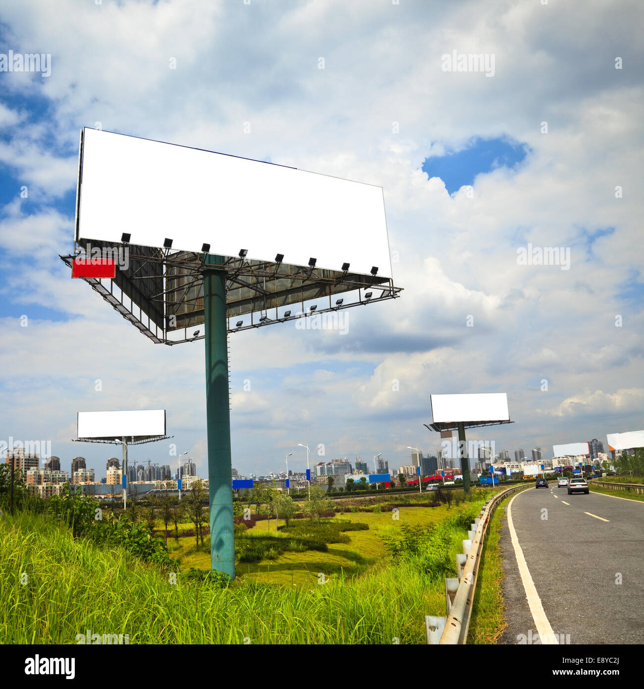 Car billboard advert hi-res stock photography and images - Alamy