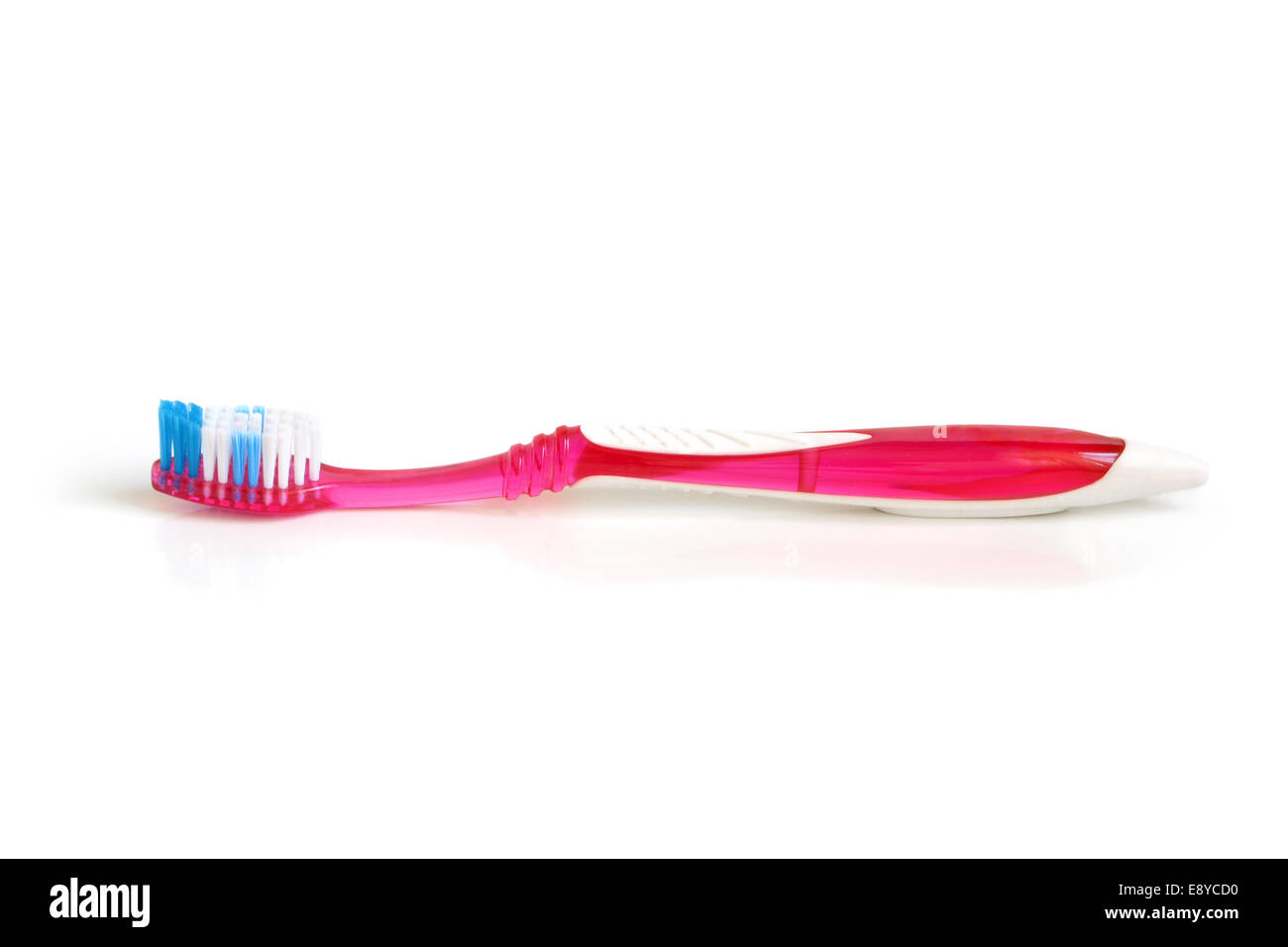 Brush with tooth paste Cut Out Stock Images & Pictures - Alamy