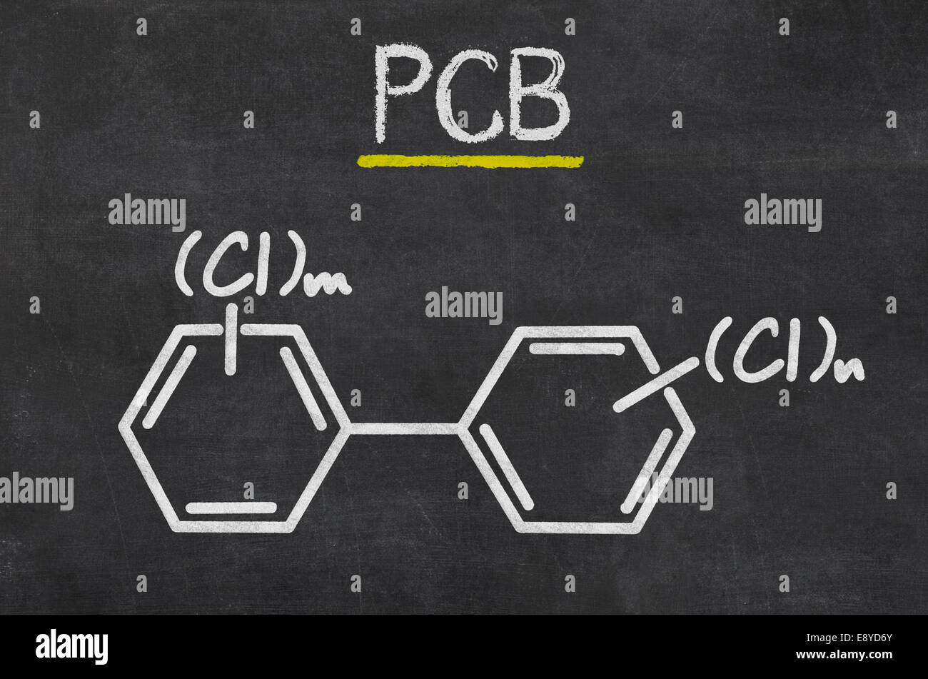 Polychlorinated biphenyl molecule hi-res stock photography and images ...