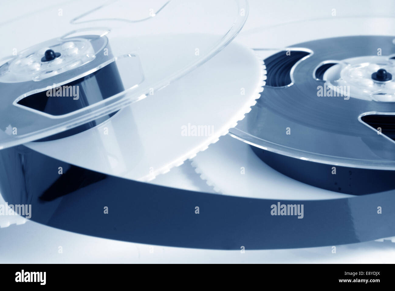 Open video cassette Stock Photo - Alamy