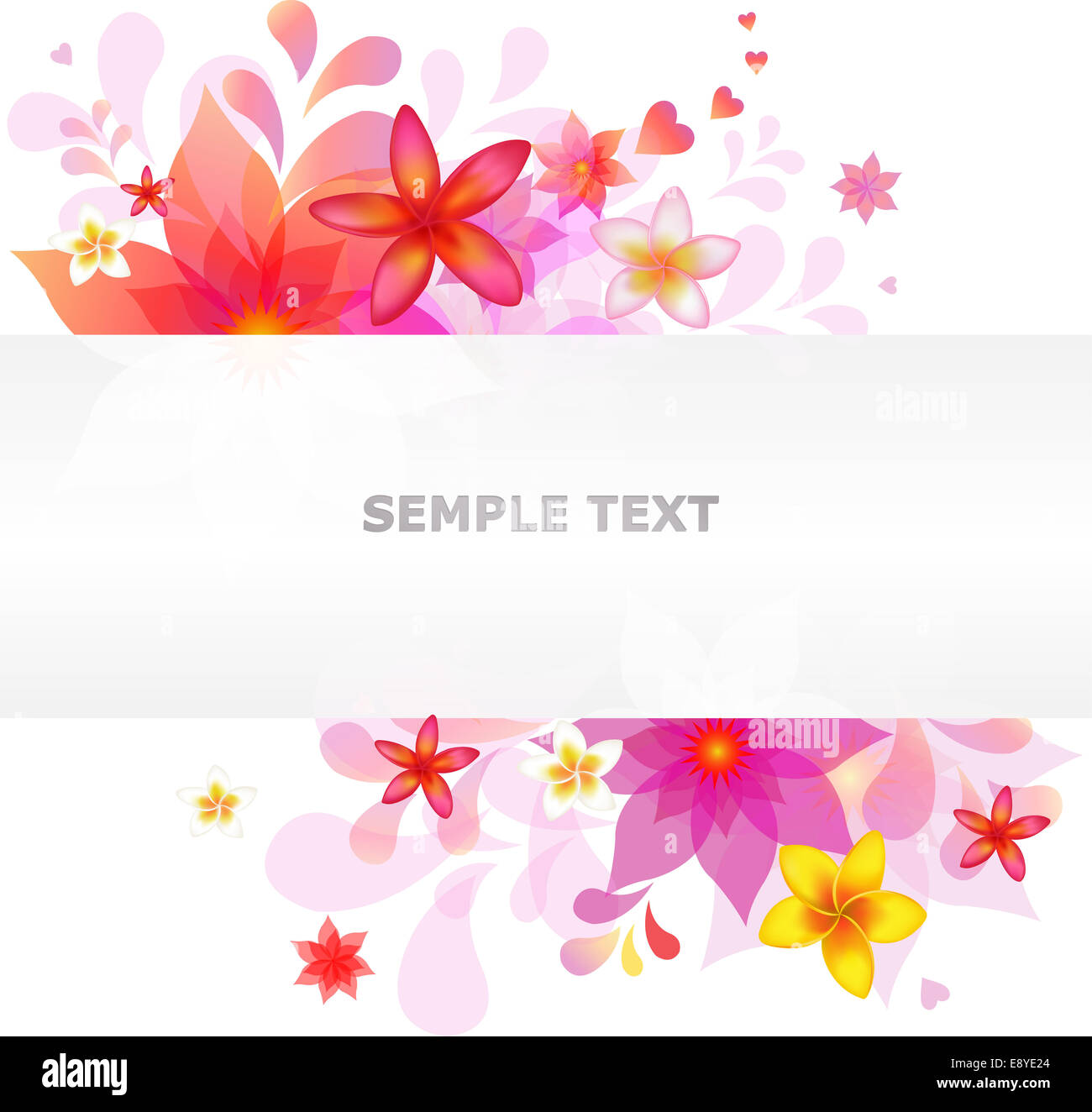 Floral Background Stock Photo - Alamy