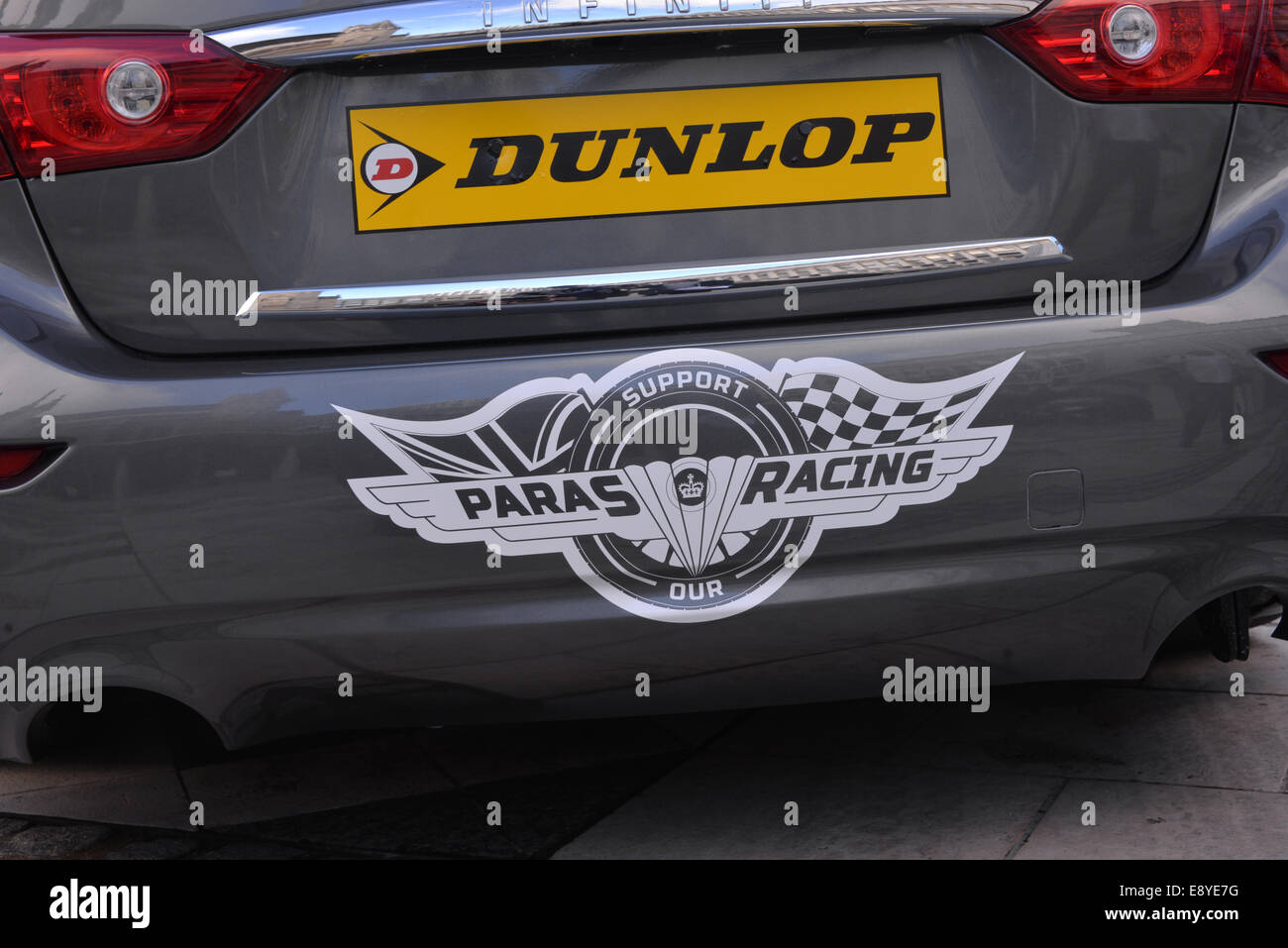 London,UK. 16th October, 2014. Infiniti Support the Paras Racing team ...