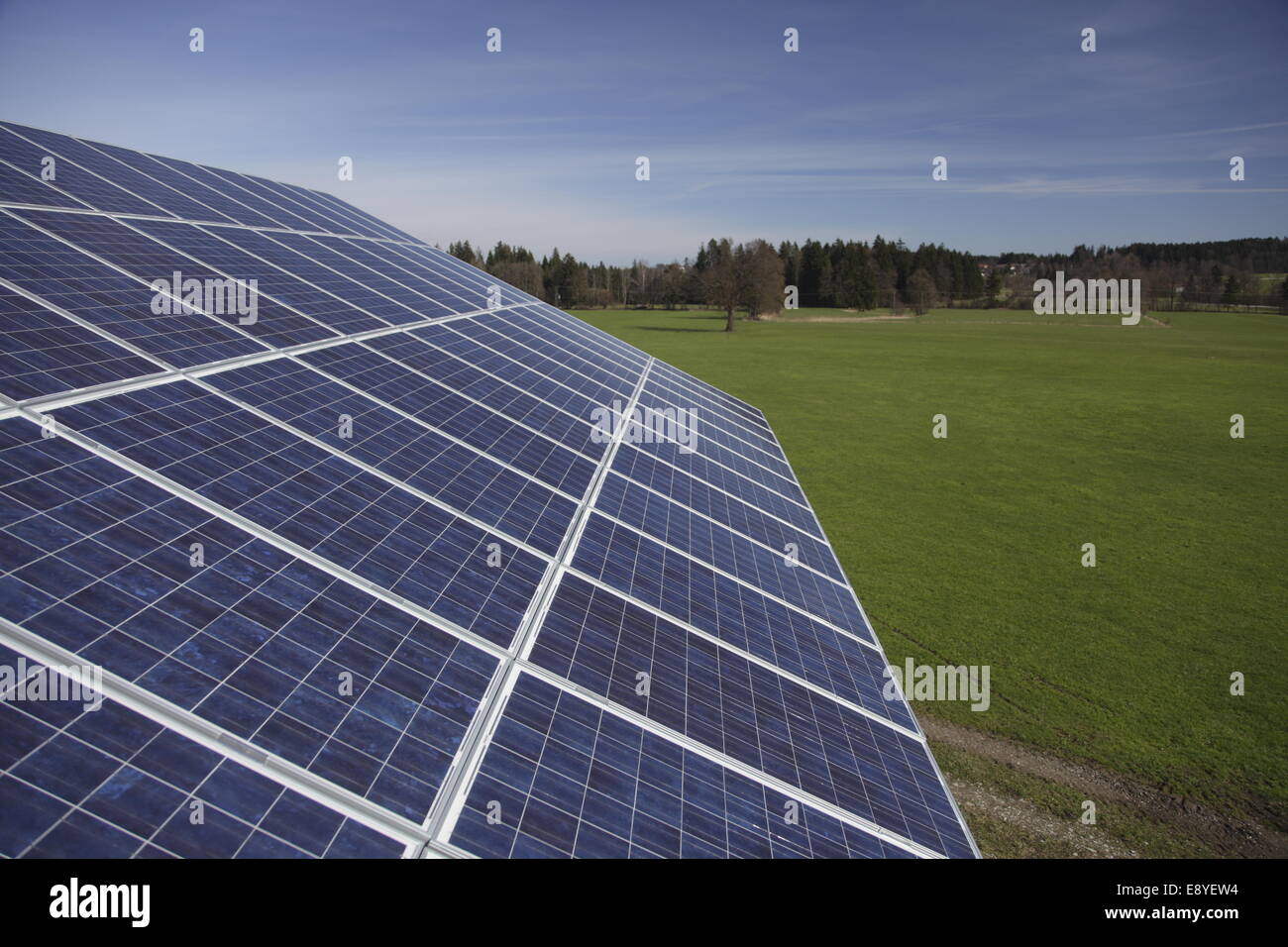 Solar power system Stock Photo - Alamy