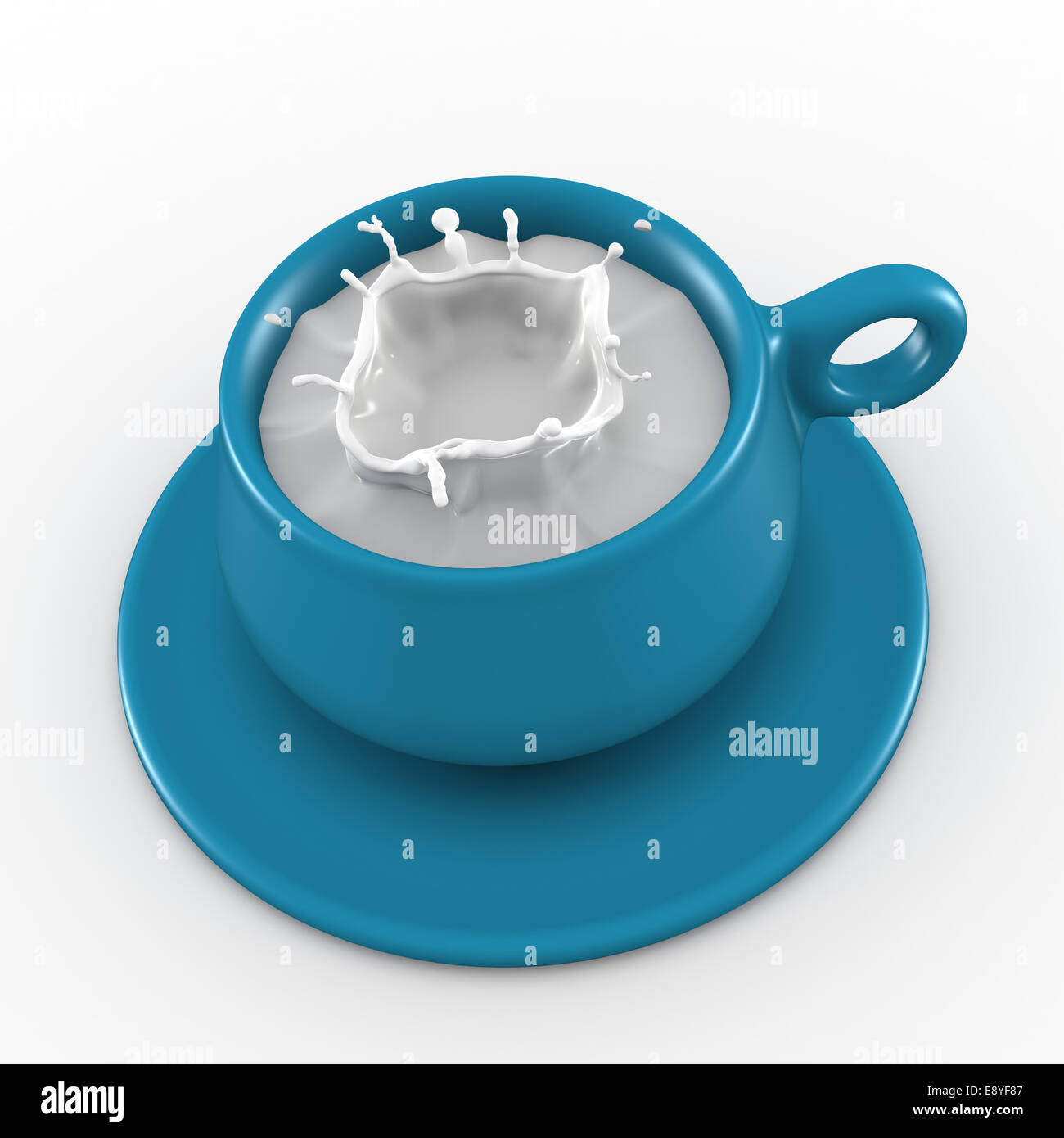 Milk splashes hi-res stock photography and images - Alamy