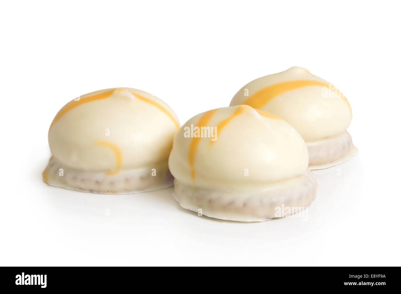 Three cookies in chocolate hi-res stock photography and images - Alamy