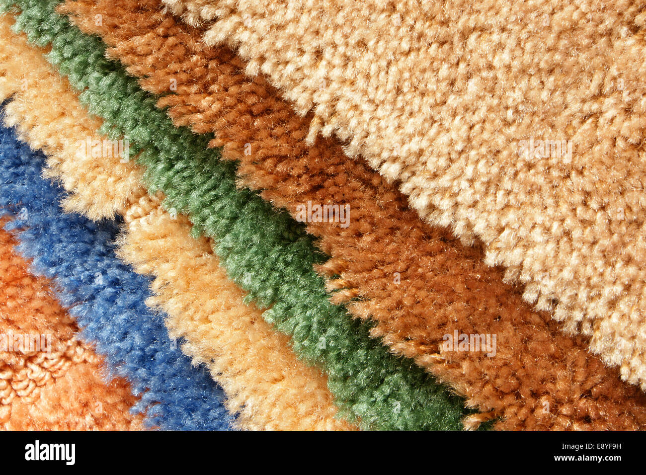Samples of collection carpet Stock Photo - Alamy