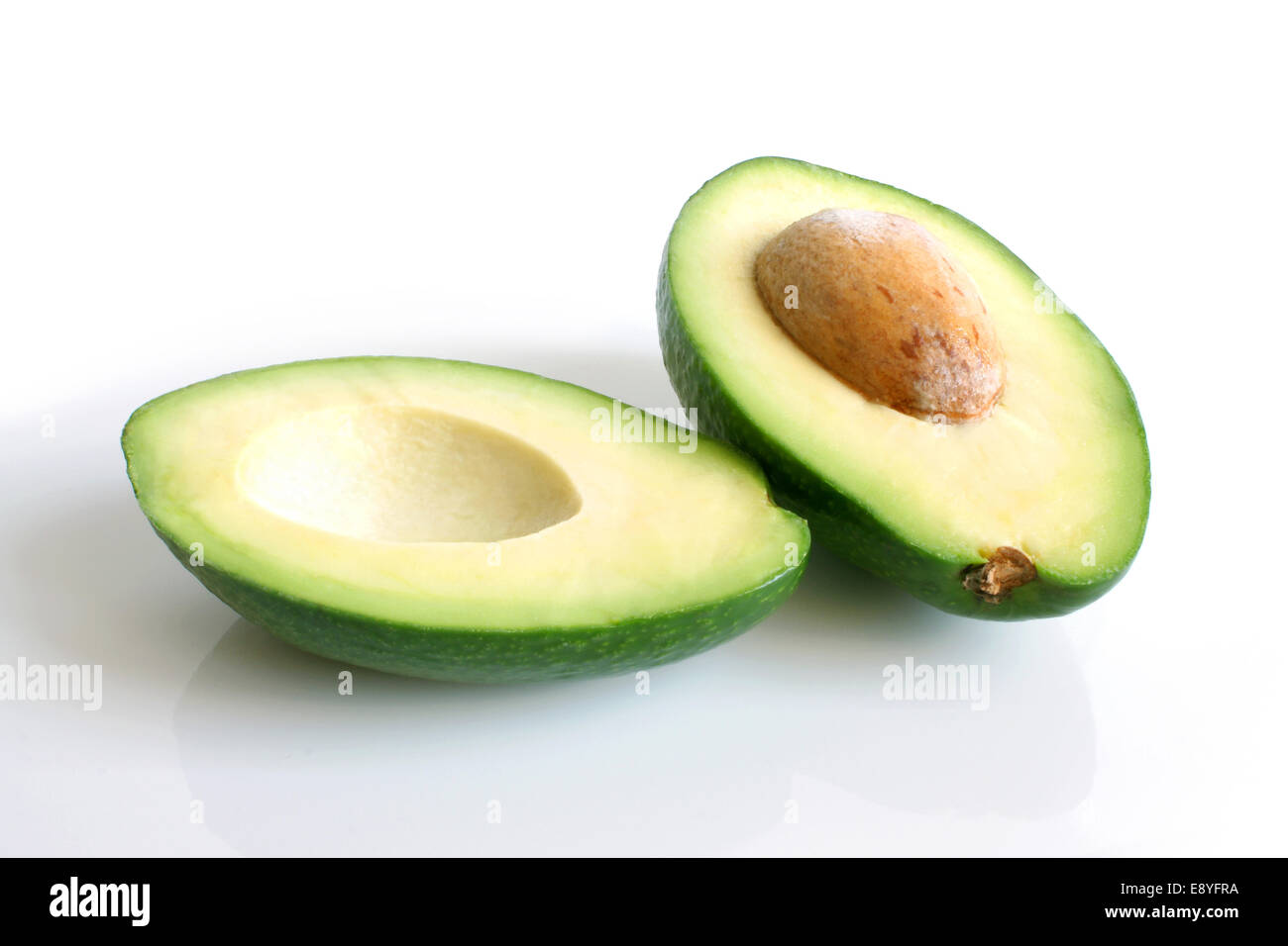 Avocado cut open hi-res stock photography and images - Alamy