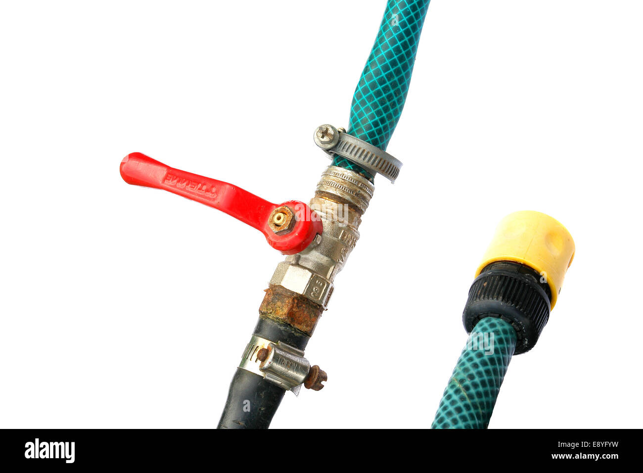 Kitchen sink open faucet Cut Out Stock Images & Pictures - Alamy