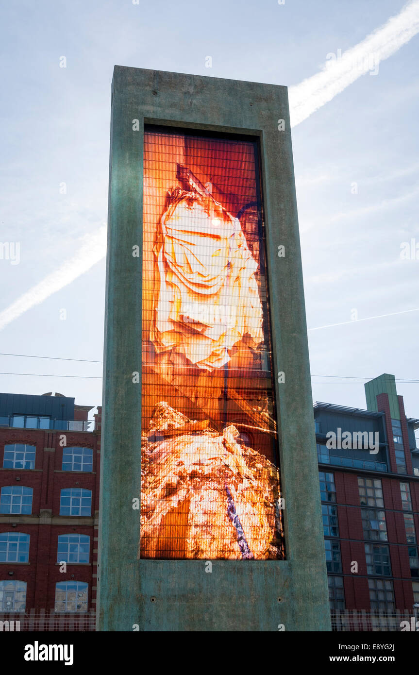 Artwork by Dan Dubowitz at Cutting Room Square, Ancoats, Manchester ...