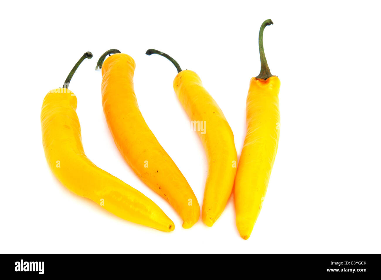 Small Yellow Hot Peppers
