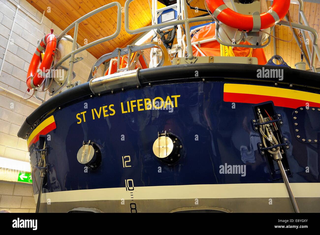 Vacation back of boat saving lives lifesaving blue hi-res stock ...