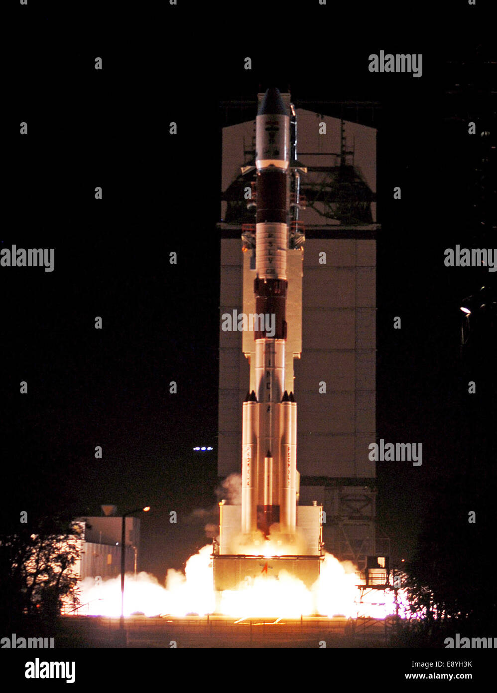 Indian satellite launch vehicle hi-res stock photography and images - Alamy