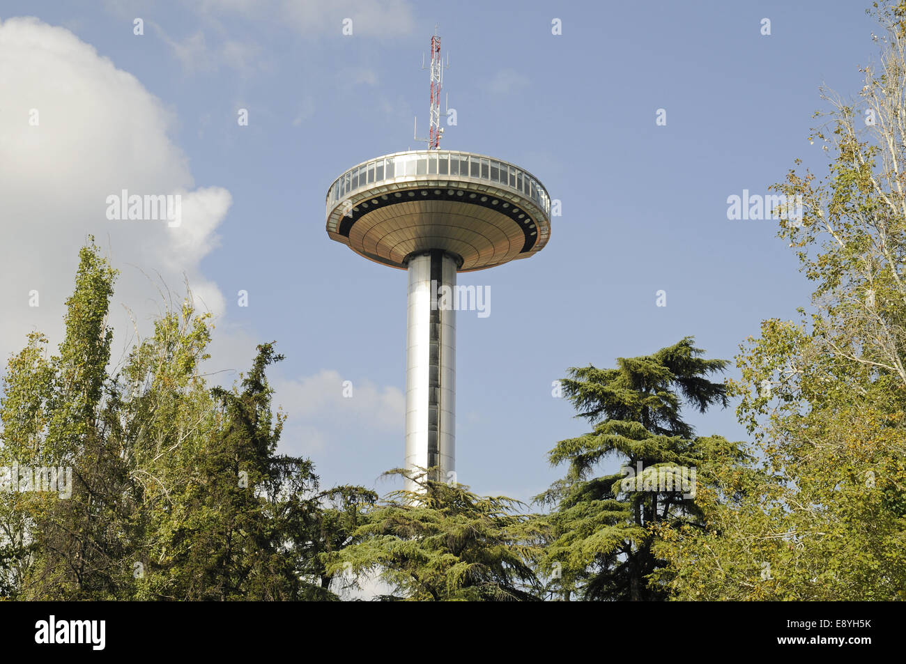 Faro de Moncloa Stock Photo - Alamy