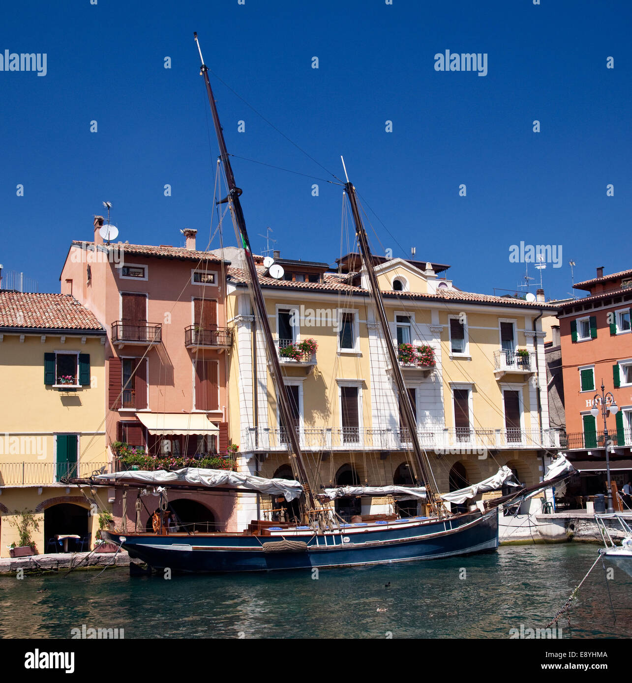Harbor sailing boat hi-res stock photography and images - Alamy