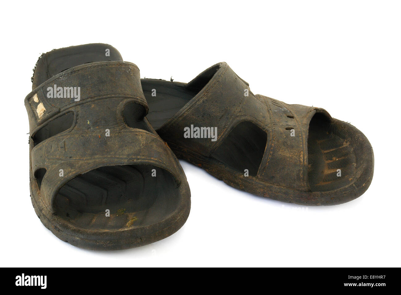 Old sandals Cut Out Stock Images & Pictures - Alamy