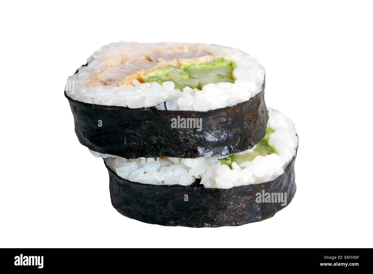 Colorful sushi roll fresh Cut Out Stock Images & Pictures - Alamy