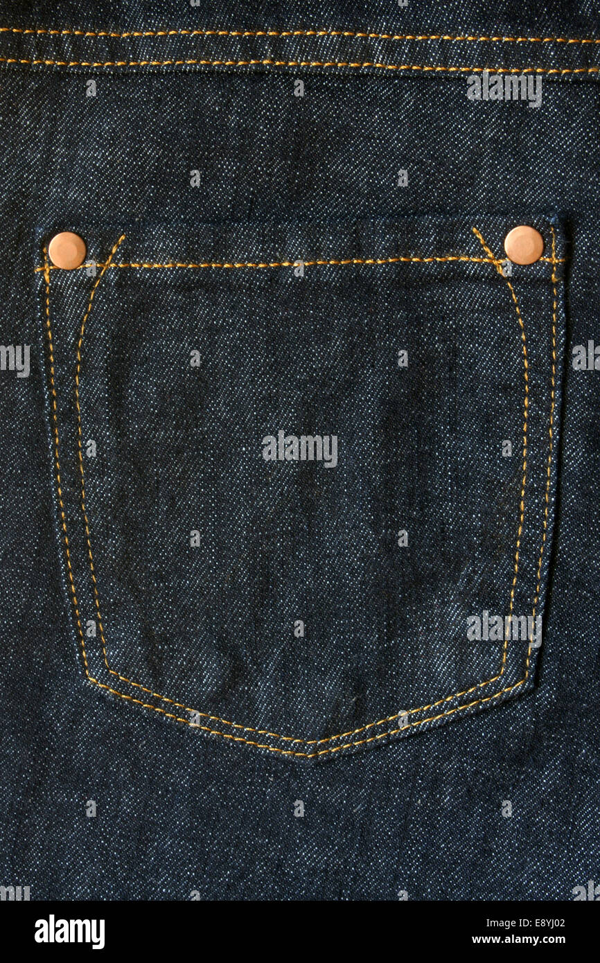 Close-up of a hip pocket Stock Photo - Alamy