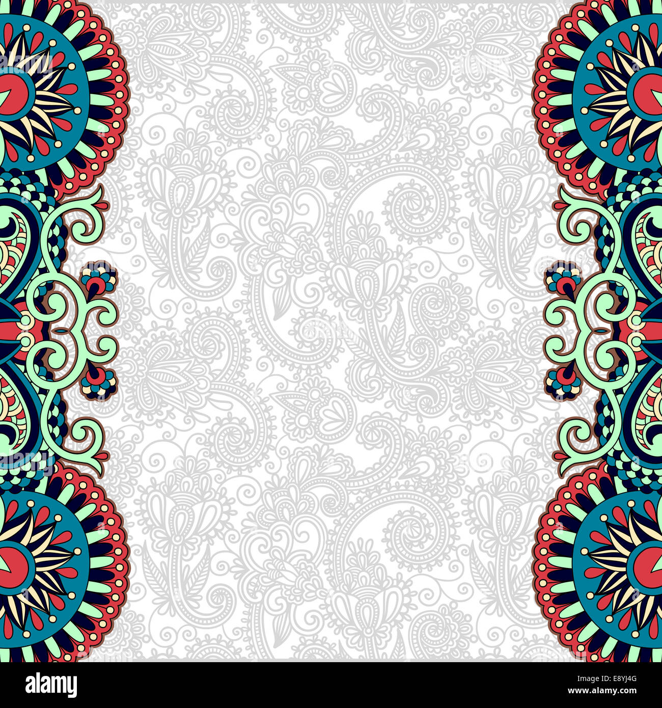 vintage floral background for your design Stock Photo - Alamy