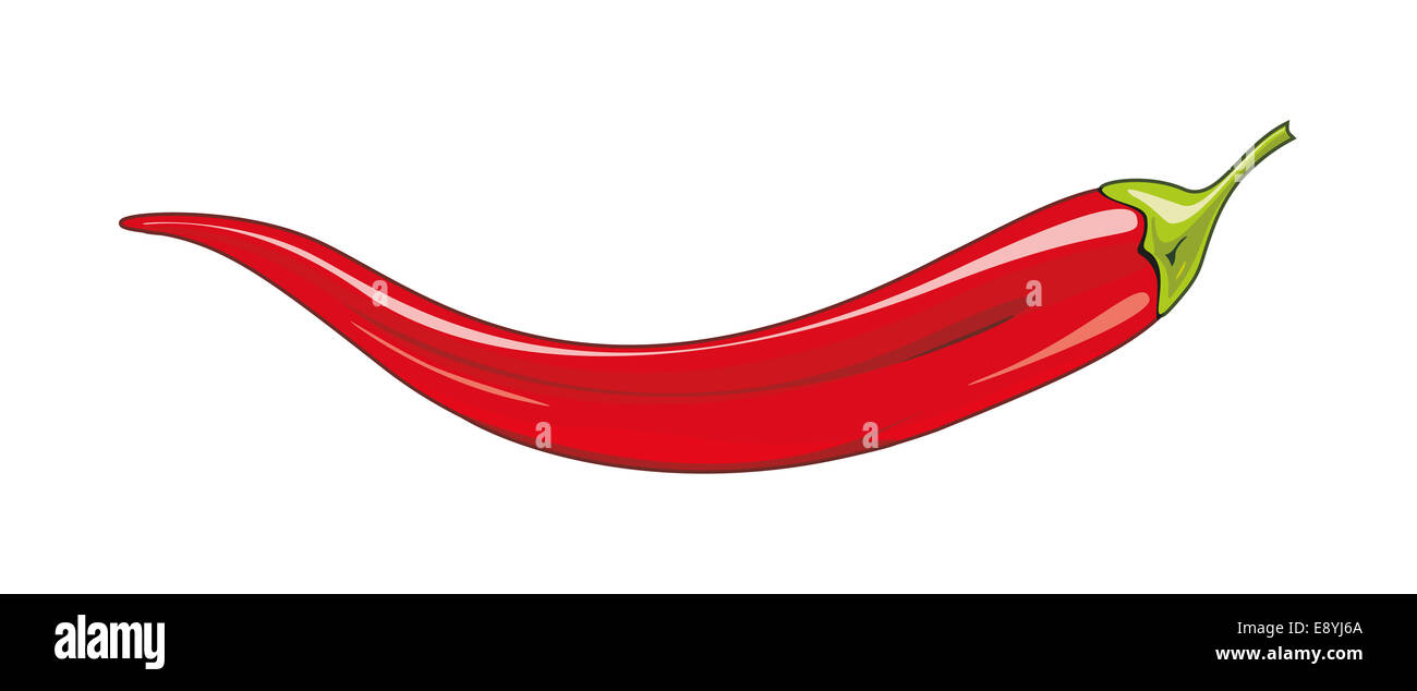 Green pepperoni Cut Out Stock Images & Pictures - Alamy