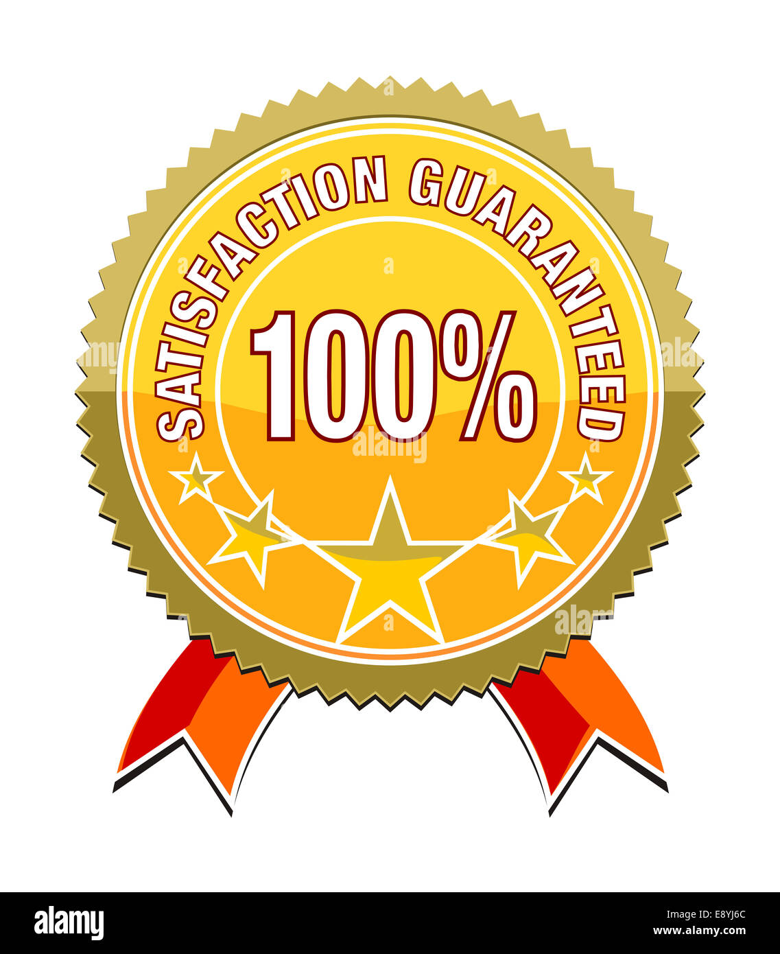 Satisfaction guaranteed icon design hi-res stock photography and images ...