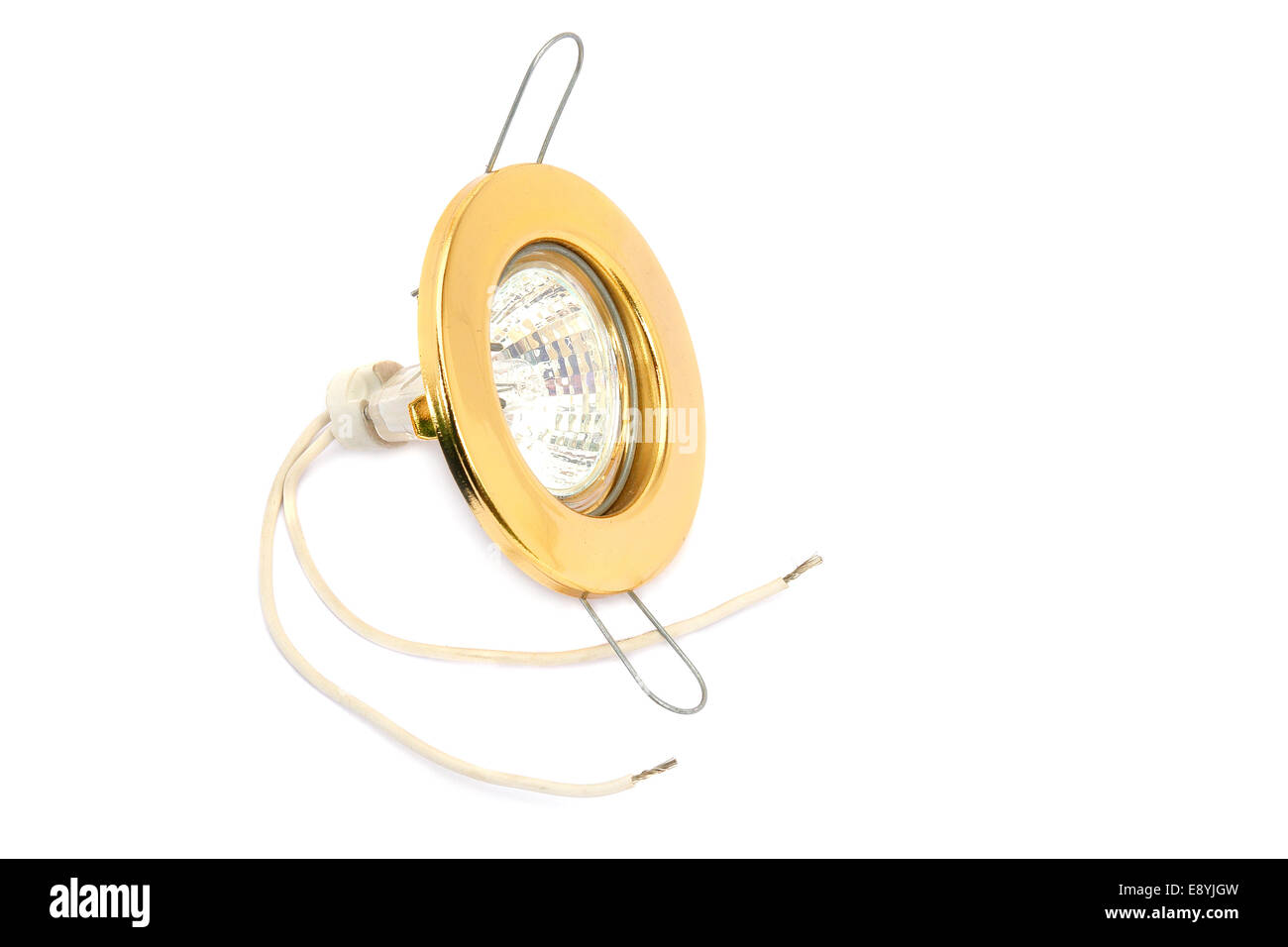 Small halogen lightbulb Stock Photo - Alamy