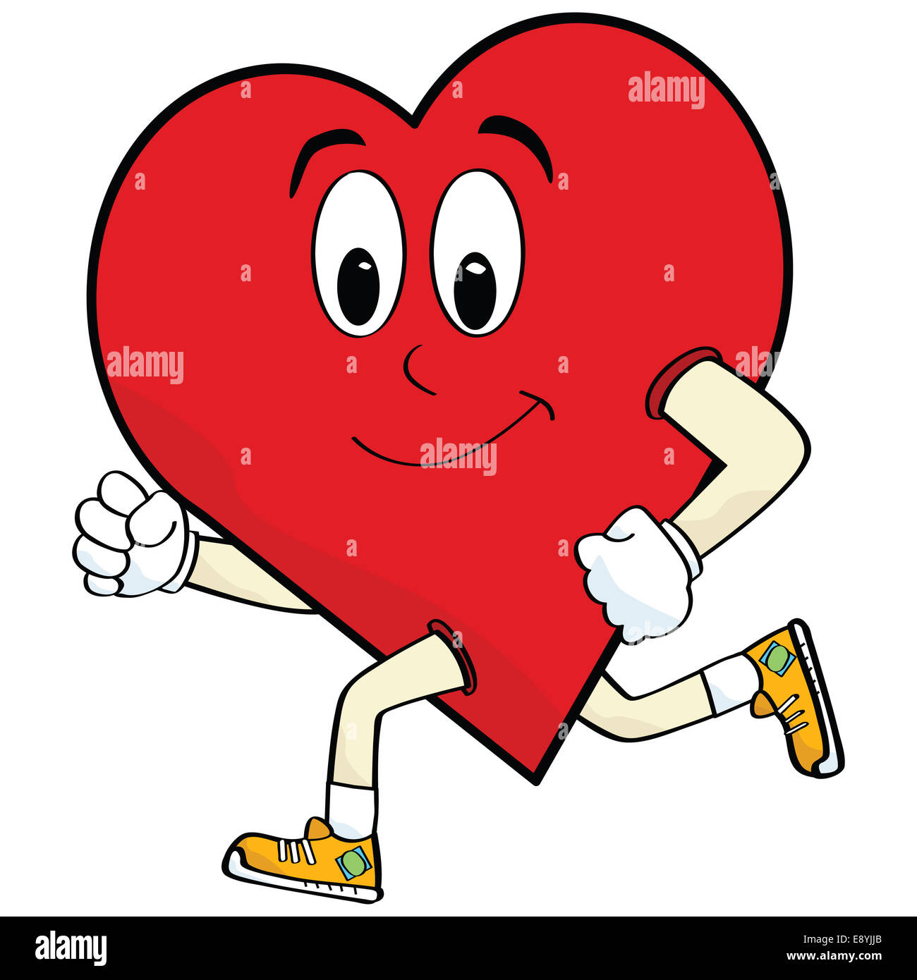 Running heart hi-res stock photography and images - Alamy