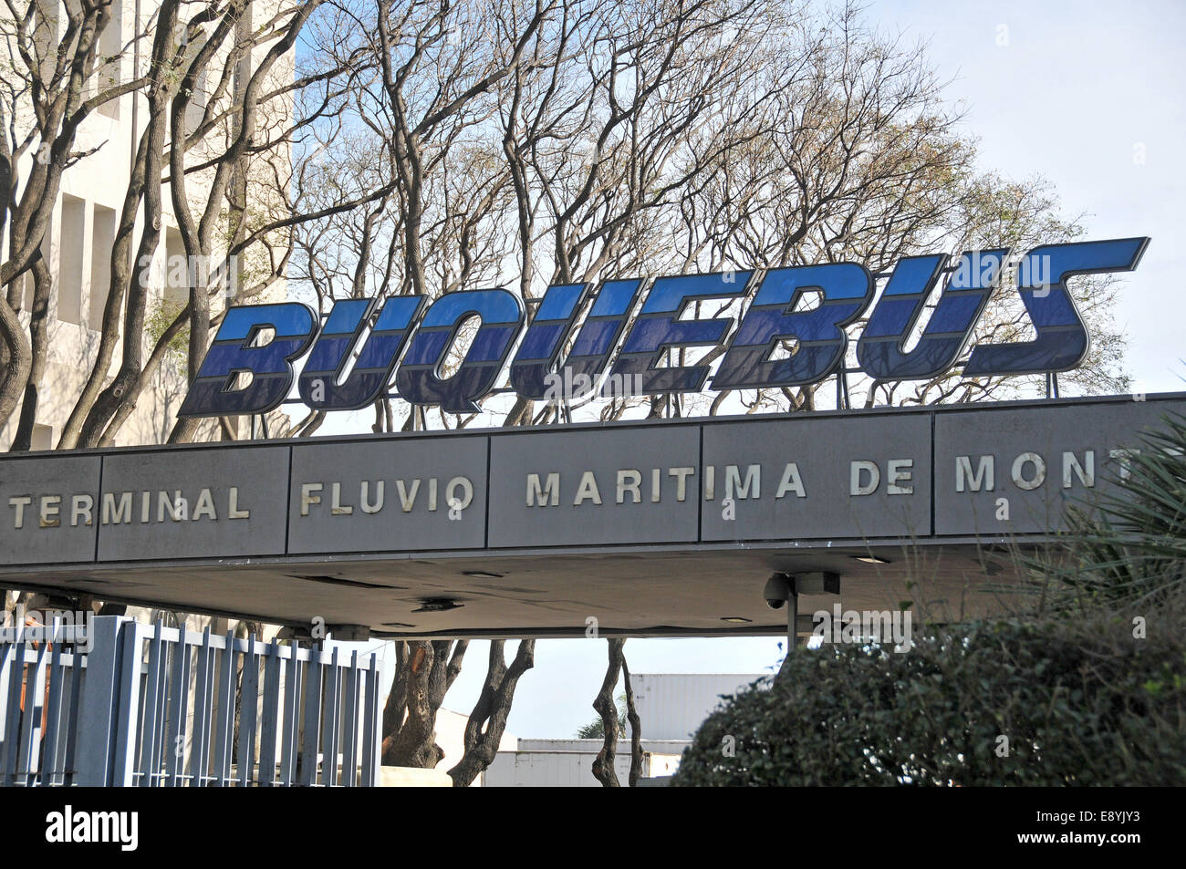 Buquebus terminal fluvio Maritimo of Montevideo Uruguay Stock Photo - Alamy