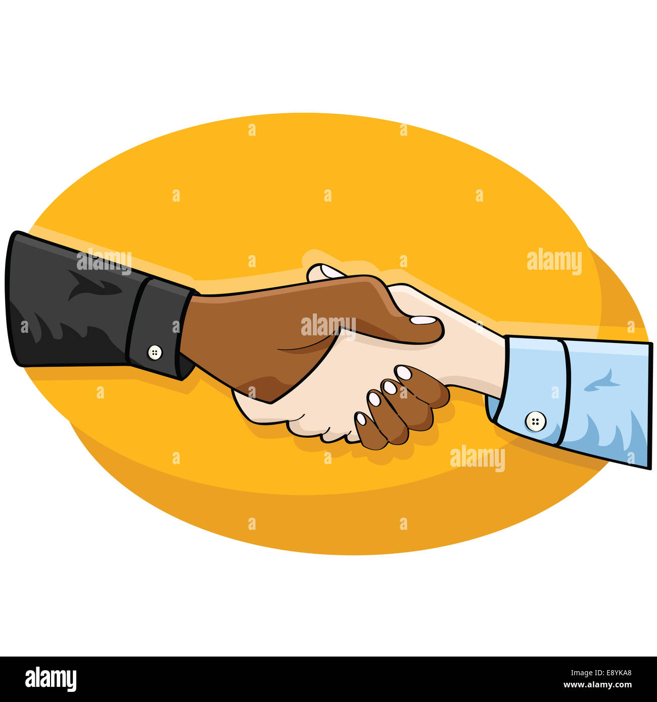 Deal done handshake hi-res stock photography and images - Alamy