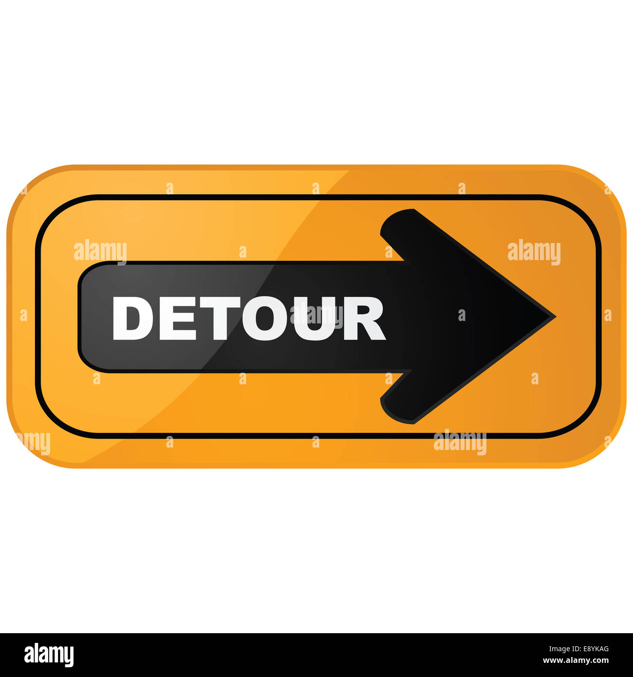 Detour illustration hi-res stock photography and images - Alamy